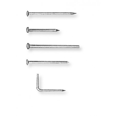 Chiodini in ottone da 10 mm 200 pezzi circa