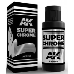 AK INTERACTIVE AK 9198 Super chrome ultra glossy UV resistant 60 ml