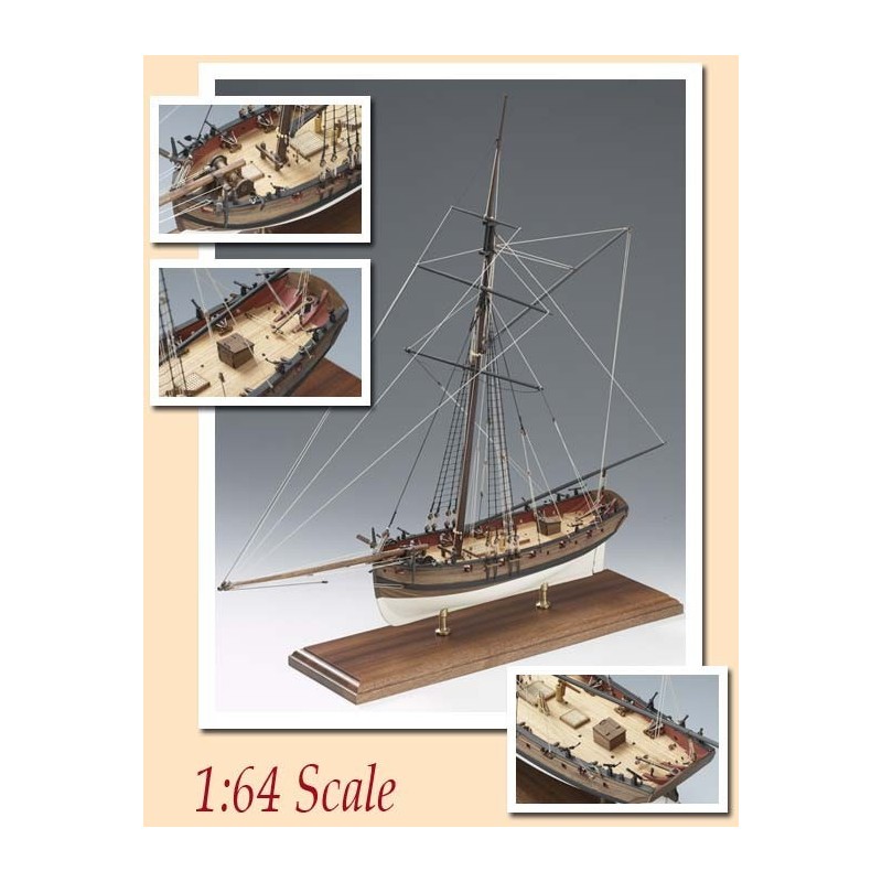 Lady Nelson plans de construction