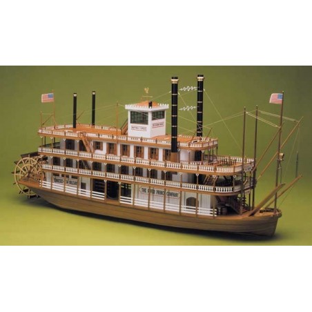 Mississippi River Steamboat 1870