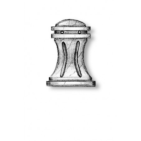 Vertical capstan wood F type 16 mm